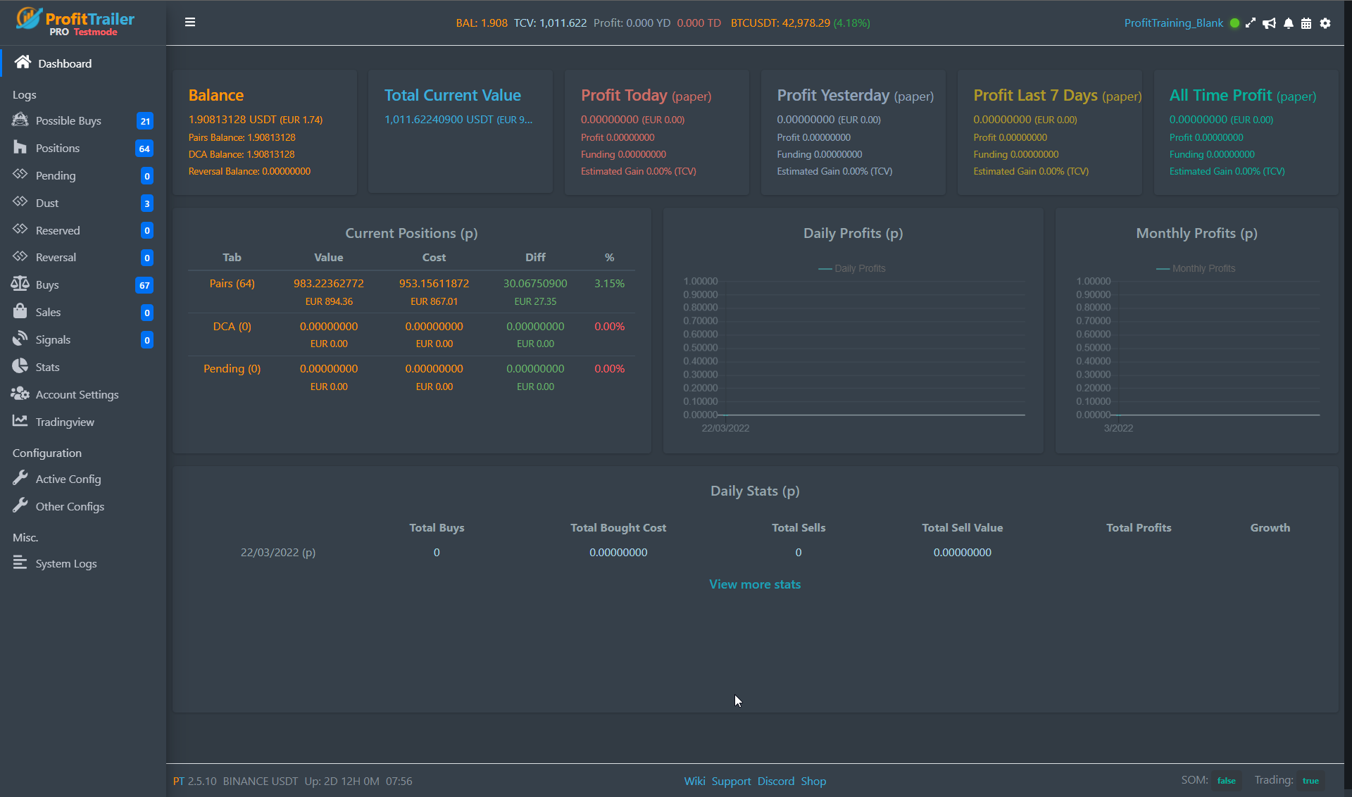 The most advanced crypto trading bot | ProfitTrailer Wiki